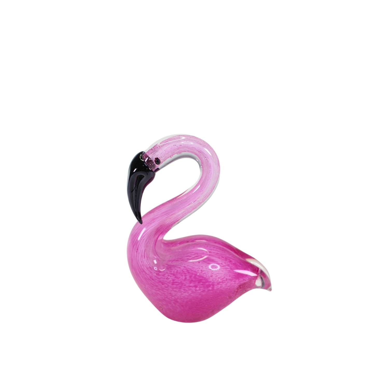 ZIBO HANDBLOWN ART GLASS - PINK FLAMINGO | ZIBO GLASS, PELICANS ...