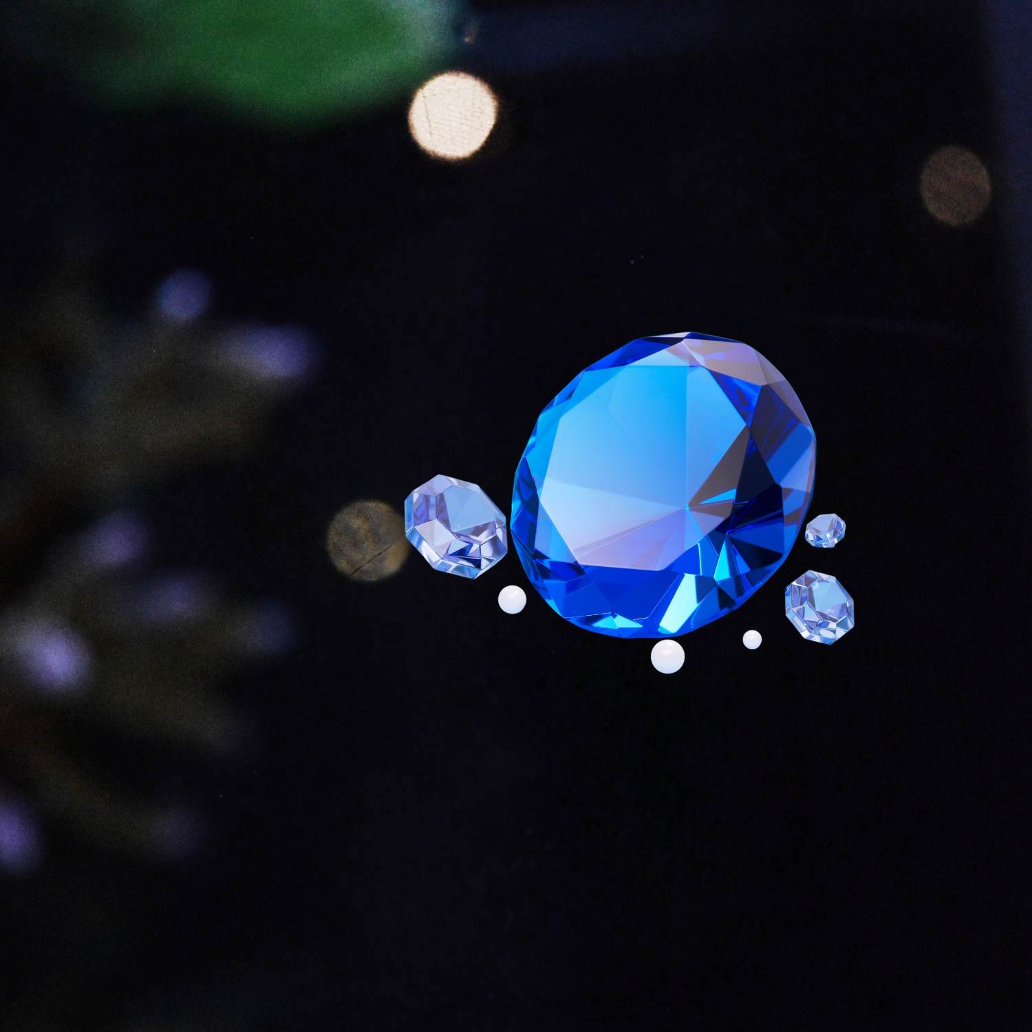 3CM BLUE, GREEN, LILAC, PINK, RED GLASS DISPLAY DIAMONDS | KENJASPER, 3CM, LEAD CRYSTAL / CUT ...