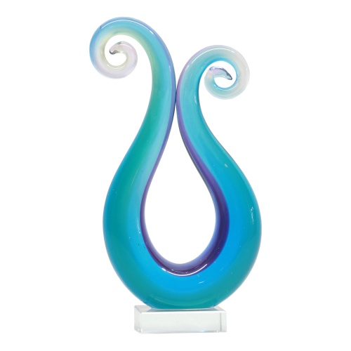 HAND MADE ART GLASS FIGURINES, ABSTRACT, ANIMALS, BEARS, BELLS, BIRDS ...